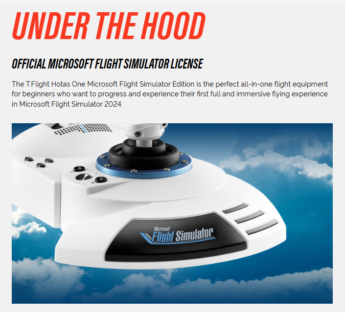 Thrustmaster Hotas One MSFS Special Edition (PC / Xbox One) - 4460295 ...