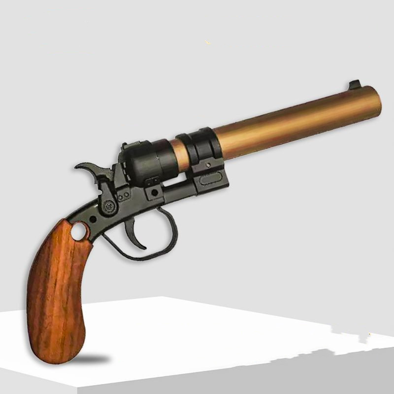 โลหะผสม M1873 Red Dead Redemption Revolver ของเล่นปืนกระสุนอ่อน ...