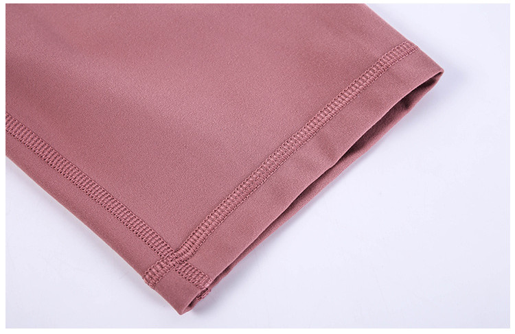 Leorrey-กางเกงขาสั้นโยคะเอวสูงนุ่มยืดไม่มีตะเข็บด้านหน้ากางเกงขาสั้นนัก ...