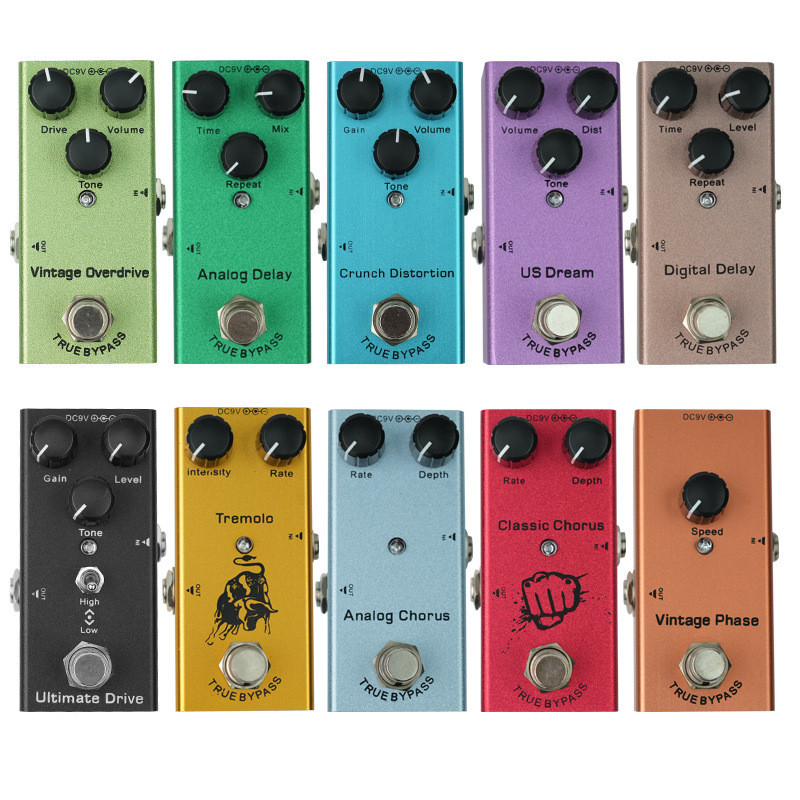 กีตาร์ไฟฟ้าเหยียบ Vintage Overdrive Ultimate Drive Crunch Distortion US ...