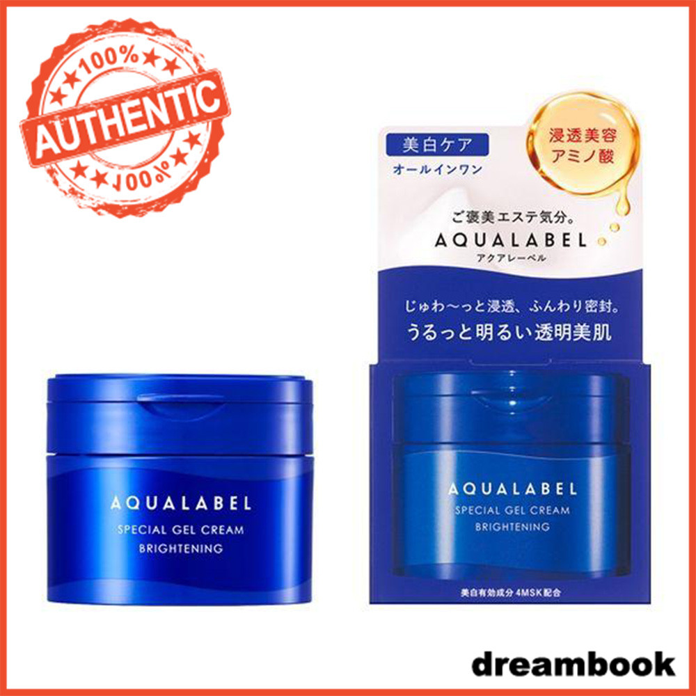 SHISEIDO AQUALABEL Special Gel Cream EX Brightening 90g JP | Shopee Thailand