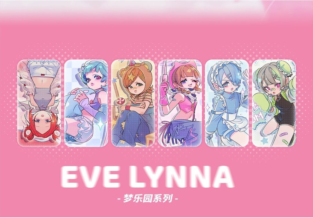 ของแท้ EVE lynna Dreamland Series Blind Box ตุ๊กตาเคลื่อนย้ายได้ BJD ...