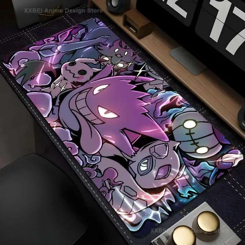 MINISO P-Pokemon-Gengar Grande Mousepad แผ่นรองเมาส์แผ่นรองโต๊ะพร้อม ...