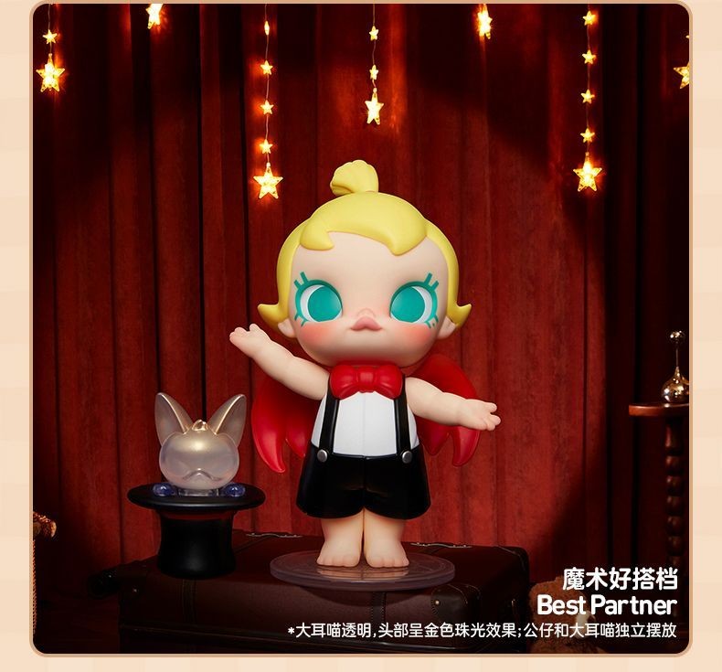 ฟิกเกอร์ซีรีส์สนุกสนาน Baby Molly Meow จาก POPMART ของตกแต่งทันสมัย ...