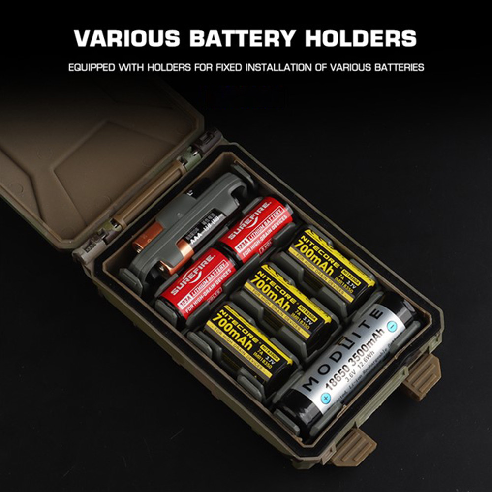 Wosport Tactic Modular Battery Box MOLLE Mini Lightweight Design ...