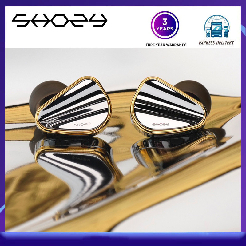 Shozy Ghost In-ear สแตนเลสคุณภาพเสียงสูง HIFI แบบมีสายย้ายขดลวดไข้เพลง ...