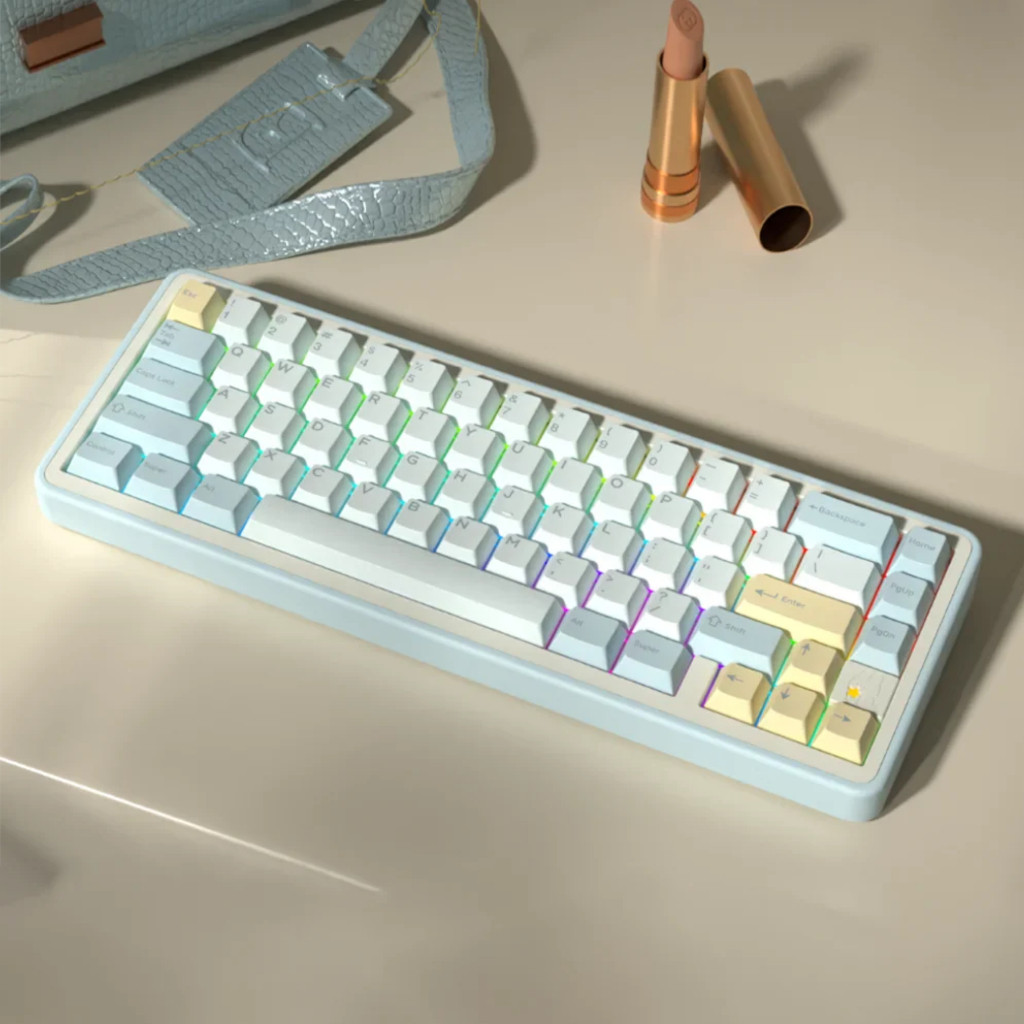 Geekzb STORY 65 R3 MECHANICAL KEYBOARD KIT 3 โหมด CNC AODIZED ...