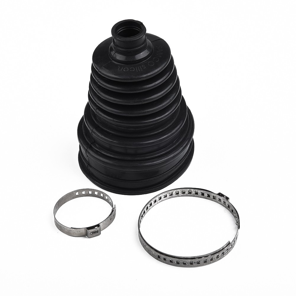 Outer CV Joint Boot Kit Stretch Driveshaft Silicone CV Boot +2*Clamp ...