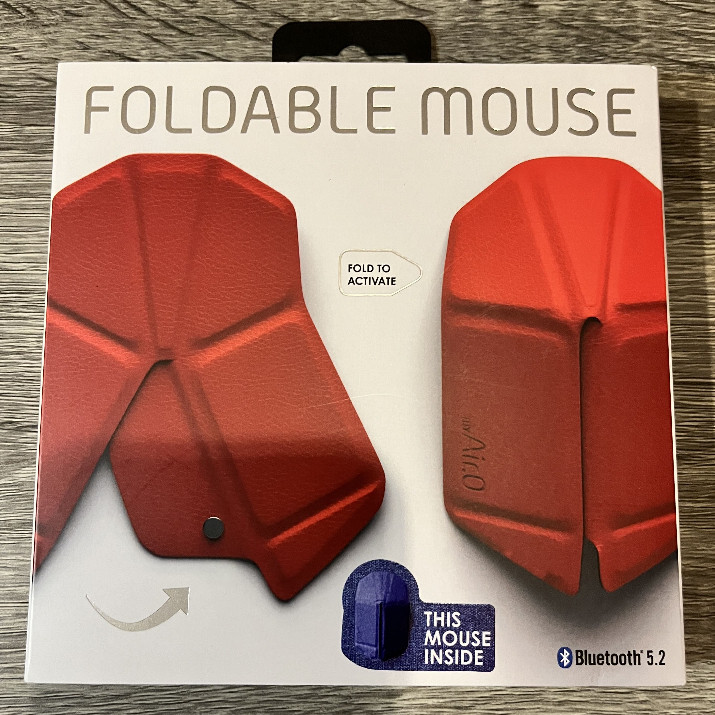Origami Wireless Mouse เมาส์ไร้สาย พับได้ สี Galaxy Blue แบรนด์ myAir.0 ...