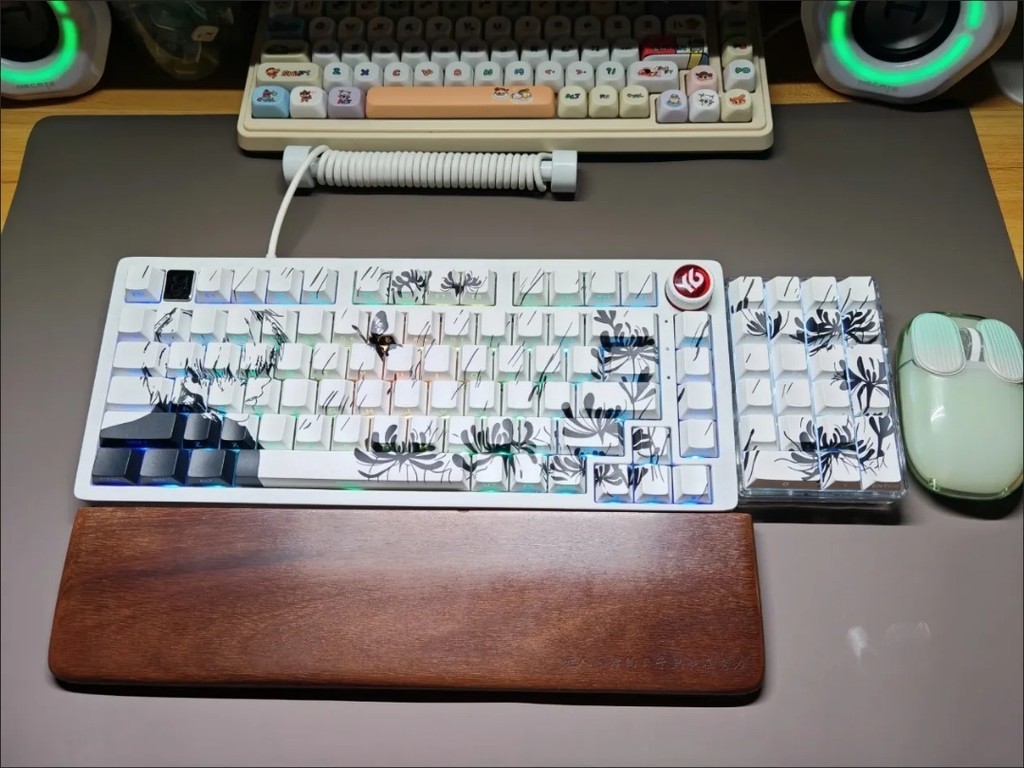 ชุดใหญ่Kaneki Ken Keycap 130 คีย์โปรไฟล์เชอร์รี่ PBT Letter Side ...