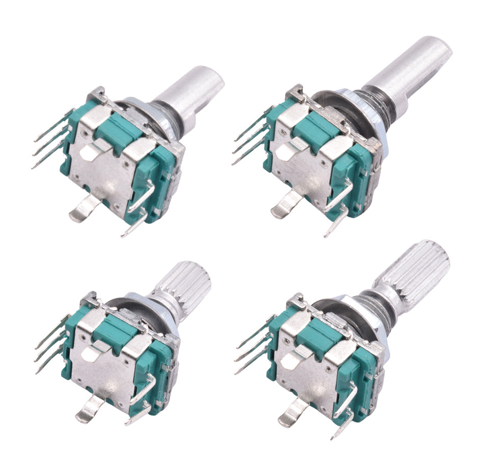 5/2pcs EC11 Encoder พร้อมสวิตช์ 20 ตําแหน่ง Incremental 360 Rotary ...