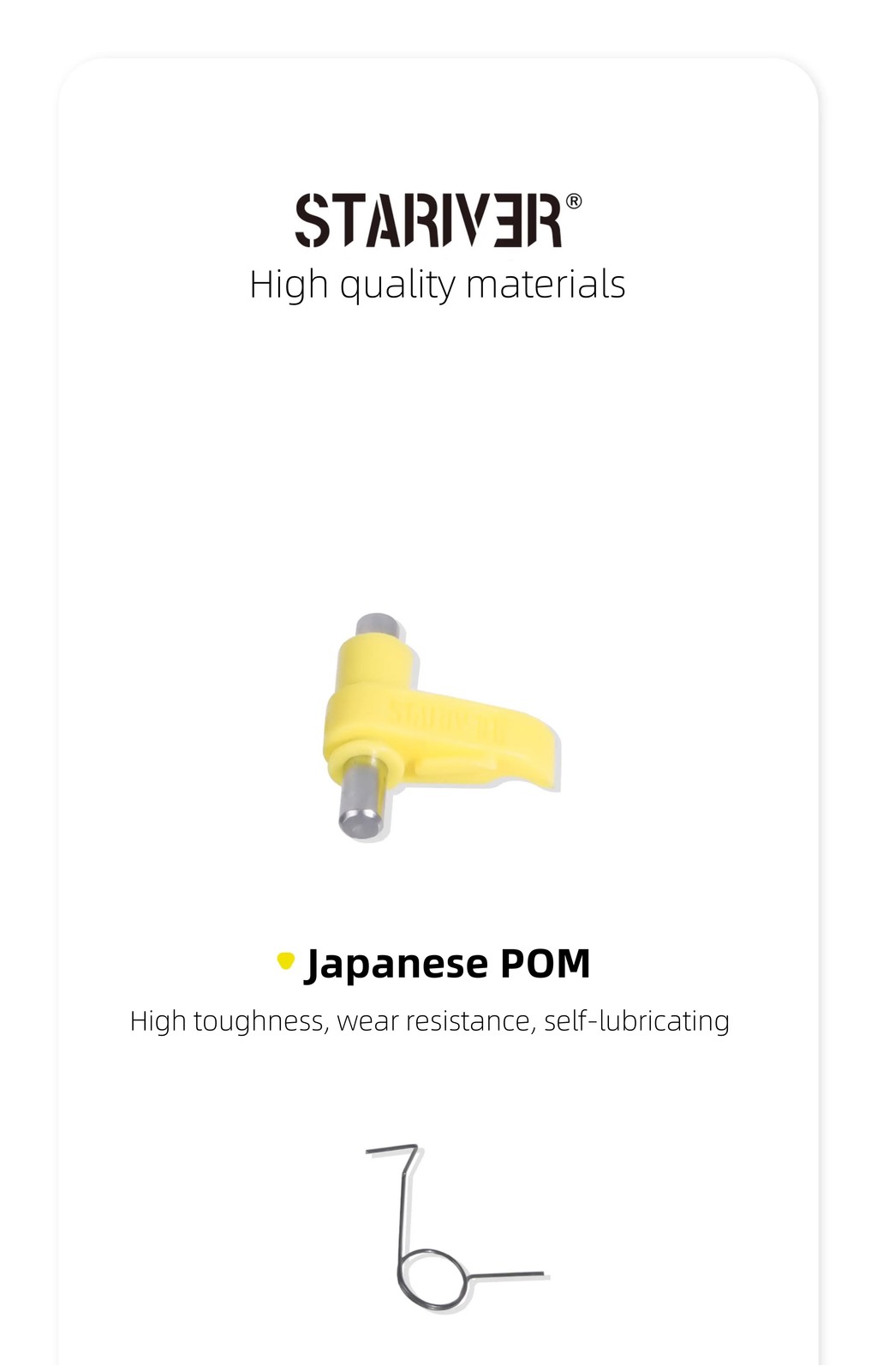 Stariver เกียร์รถจักรยานยนต์ low runout POM backlash เกียร์ | Shopee ...