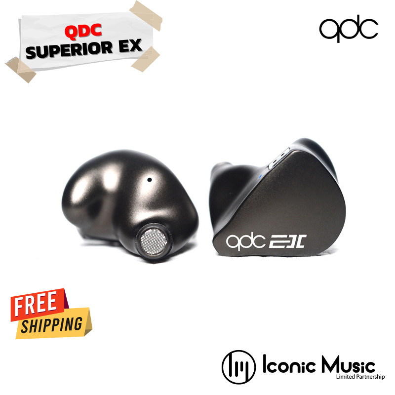 QDC Superior EX หูฟัง IEM 2 สัญชาติ ระหว่างสองแบรนด์ QDC x FitEars | Shopee Thailand