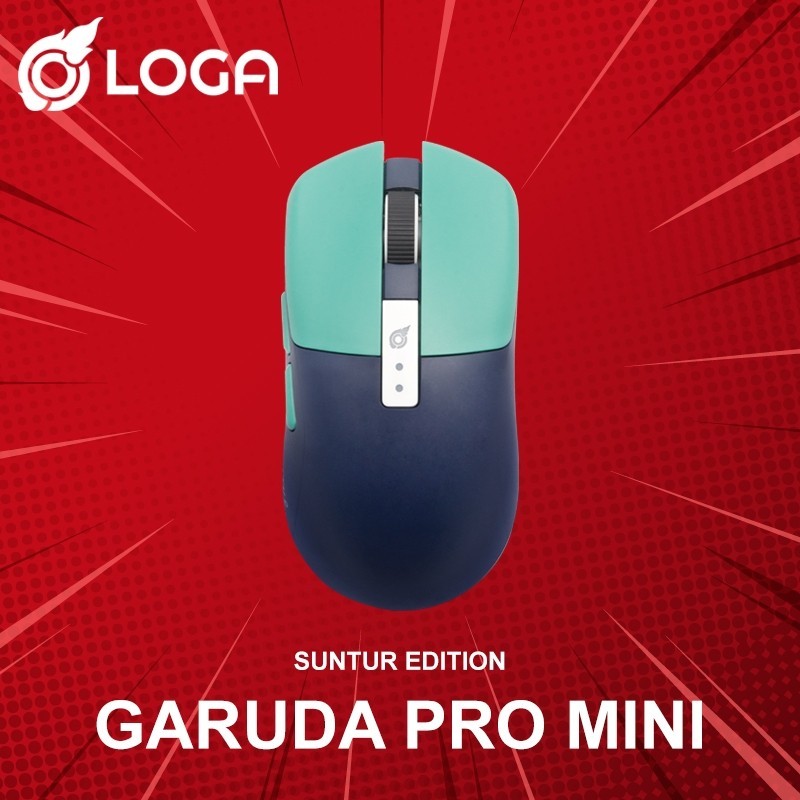 เมาส์เกมมิ่งไร้สาย LOGA Garuda PRO Mini Wireless : SUNTUR Edition ...
