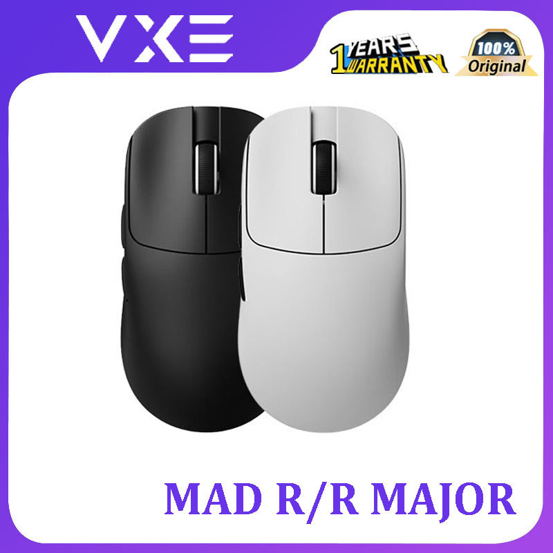 Vxe MAD R/R MAJOR เมาส์สําหรับเล่นเกมสองโหมดไร้สาย PAW3395/3950 รองรับ ...