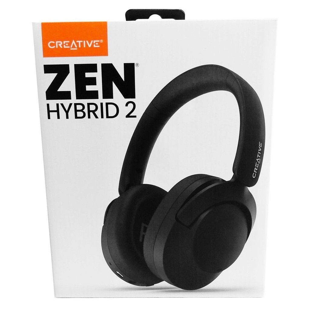 Creative Zen Hybrid 2 (Black) Wireless Over-ear Headphones with Hybrid ...