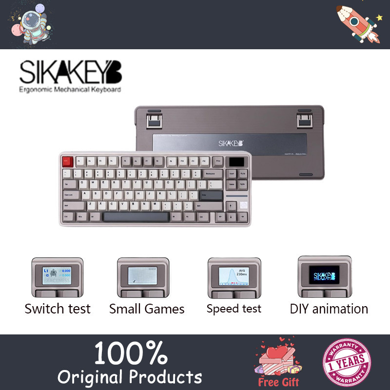 Sikakeyb HM80 Mountain City HM80 คีย์บอร์ดสวิตช์แม่เหล็กหน้าจอเล็ก | Shopee Thailand