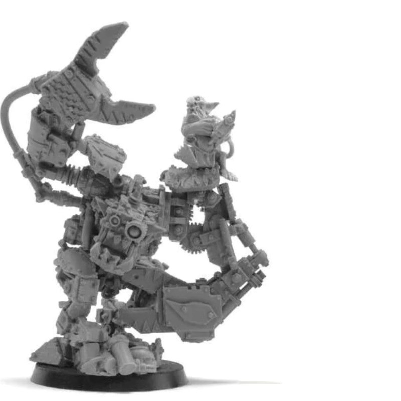 [warhammer] Oak Orc Zangzi Robot White Model Unpainted ประกอบแล้ว ...