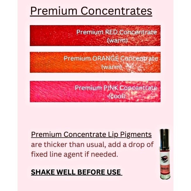 ในสต็อก Premium Concentrates Pretty Ink Top Micropigment USA | Shopee ...