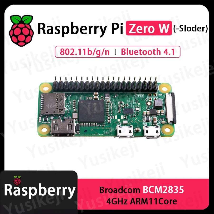 Original Raspberry Pi ZERO W-Solderer พร้อม SolderedHeader BCM2835 Bluetooth4.1 | Shopee Thailand