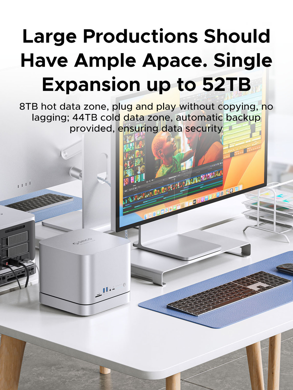 Orico StudioLink USB C HUB สําหรับ Mac mini HDD Enclosure 2.5/3.5 SATA ...