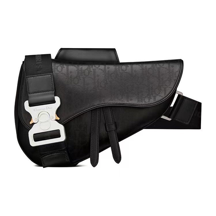 ดิออร์ Dior Saddle Bag Messenger Bag Chest Bag Men กระเป๋าคาดหน้าอก ...