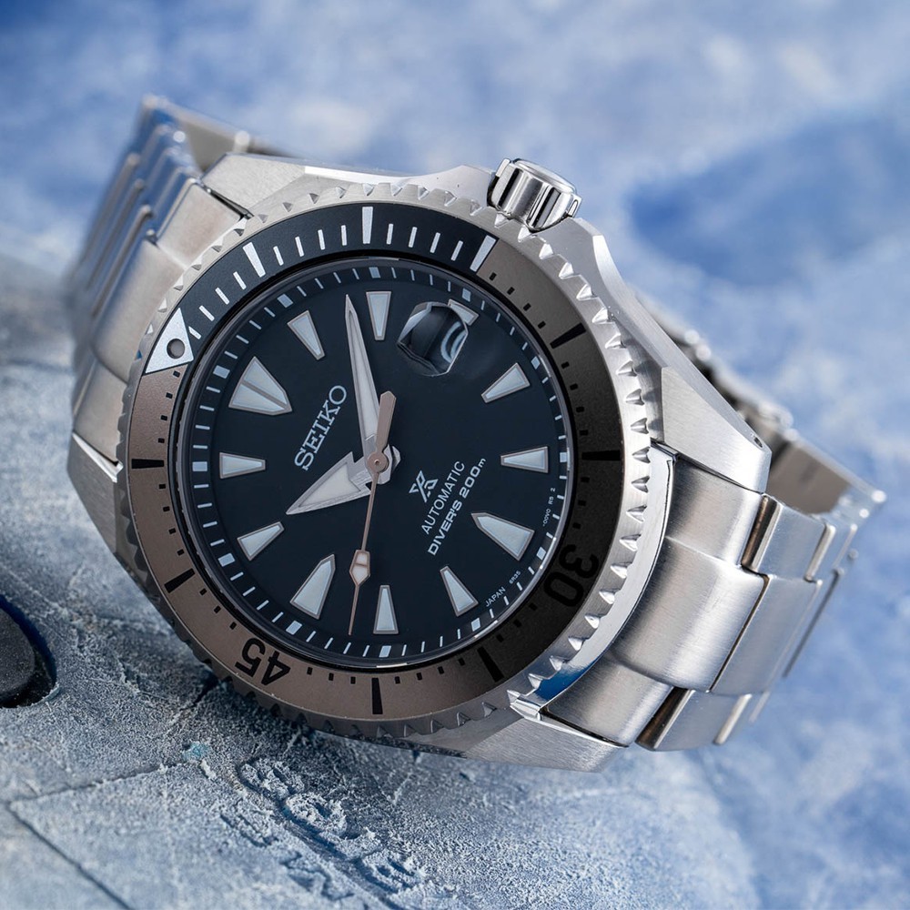 SEIKO Prospex Automatic Diver 200M "Shogun" Titanium นาฬิกาข้อมือผู้ชาย ...