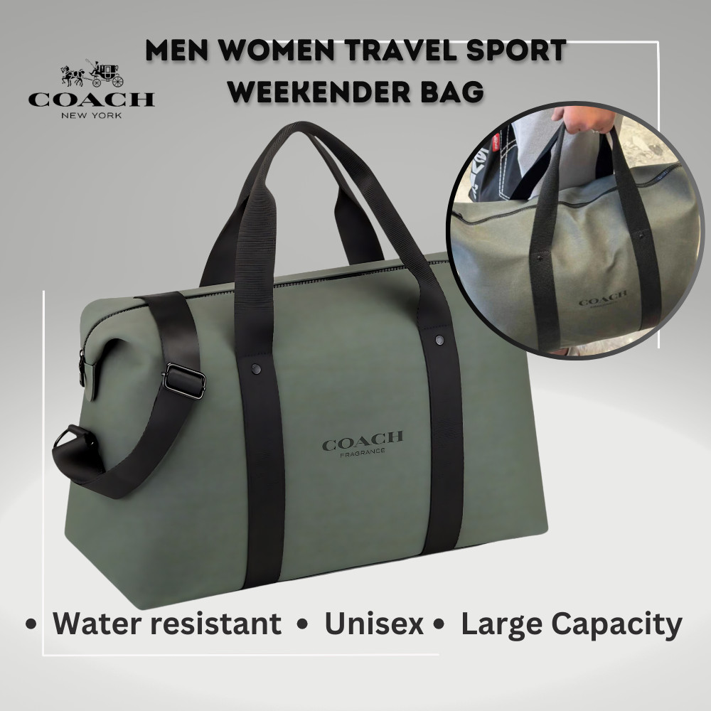 Coach Fragrance Large Gym Weekender Hand Carry Duffle Travel Bag ...
