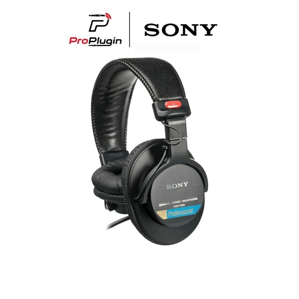 Sony MDR-7506 หูฟังสำหรับมืออาชีพ (Proplugin) | Shopee Thailand