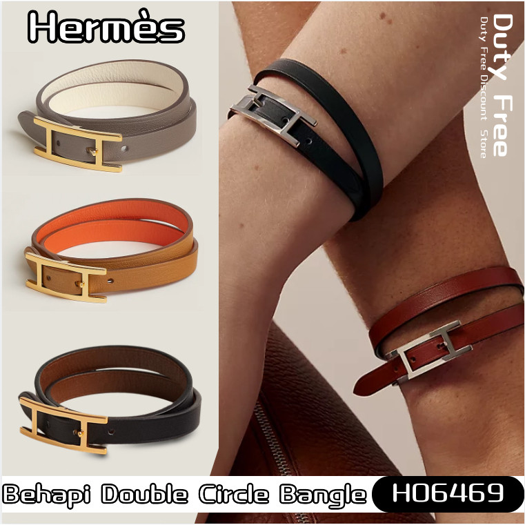Hermès Behapi Series Bracelet แอร์เมสร้อยข้อมือวงกลมคู่/ใส่ได้สองด้าน/ทรงเดียวกันทั้งชายและหญิง ...