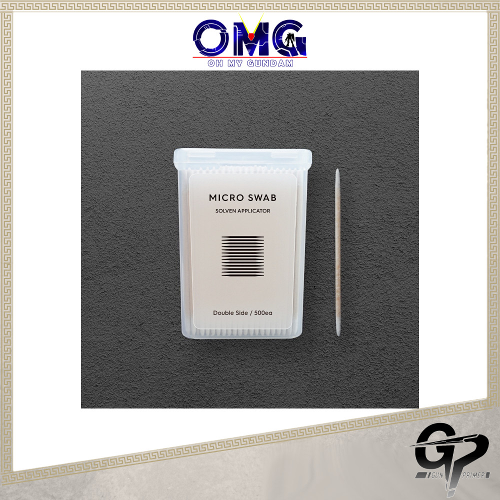 Gunprimer Solven Micro Swab Double Side (500 ชิ้น) MS-DS-500 แผง Line ...