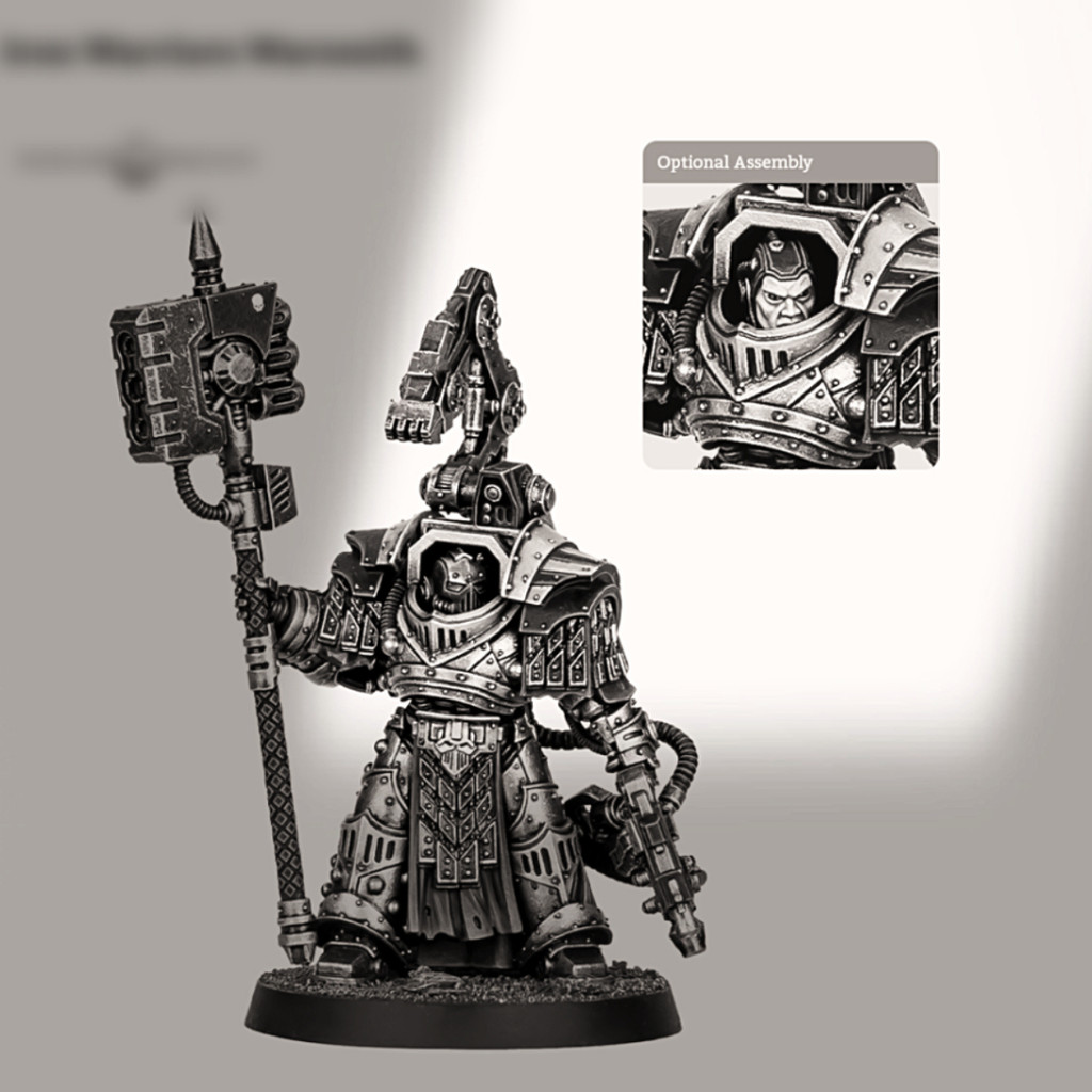 [warhammer] FW Horus Rebellion Iron Warrior War Blacksmith เรซิ่นรุ่น ...