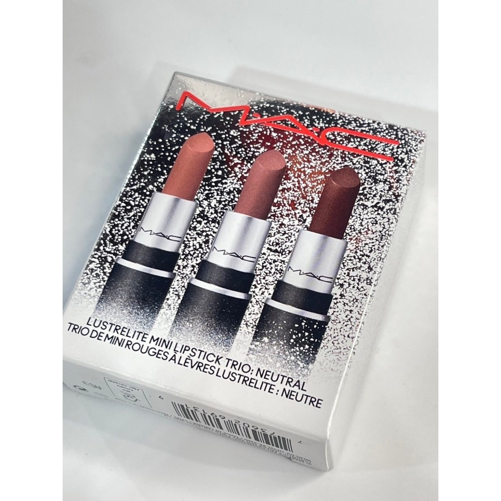 ป้ายไทย Mac Everyday Luxury Mini Lustreglassชุดเซ็ตลิปสติก | Shopee ...