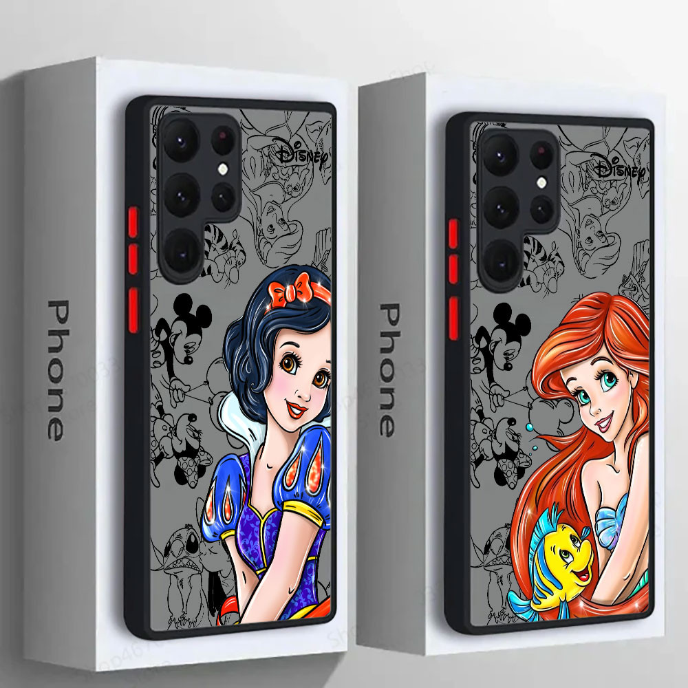 SAMSUNG Disney Princess Snow White Airel เคสโทรศัพท์ซิลิโคนสําหรับ ...