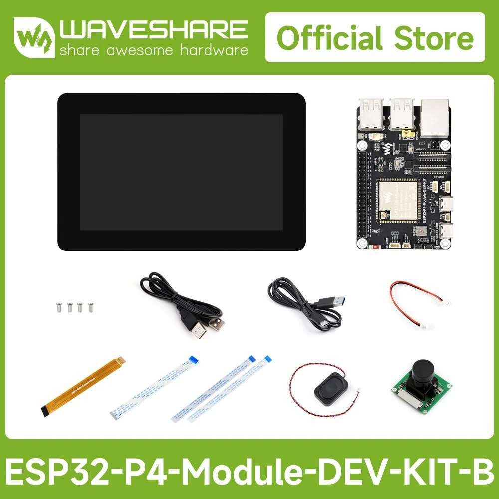 Waveshare ESP32-P4-Module บอร์ดพัฒนาประสิทธิภาพสูง, ตามบน ESP32-P4 และ ...