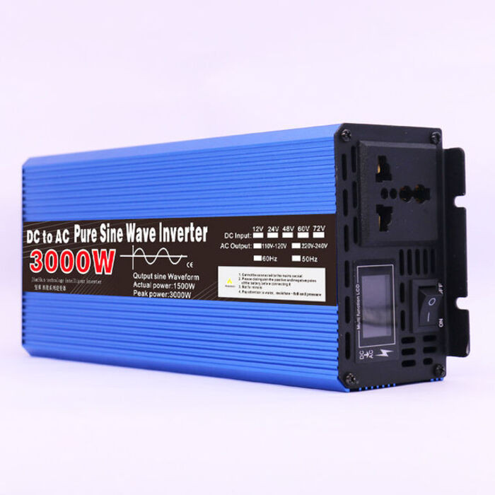 2000w 3000W 3500W Pure Sine Waveอินเวอร์เตอร์DC 12V to AC 60HZ 220Vหม้อ ...
