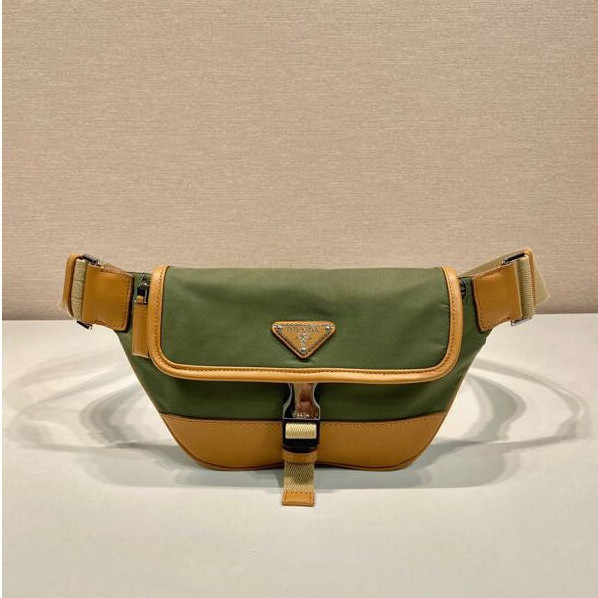2024 คุณภาพสูงเดิมแท้ Prada new Fanny pack 2VH176 (พร้อมส่ง) | Shopee ...