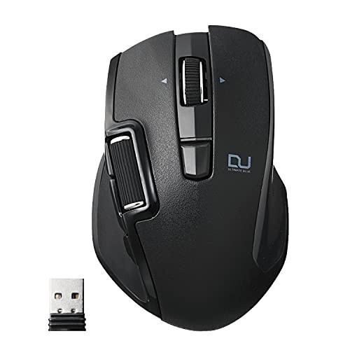 [ส่งตรงจากญี่ปุ่น]Elecom Mouse Wireless (รวมตัวรับสัญญาณ) M ขนาด 6 ปุ่ม DUAL Series พร้อม ...