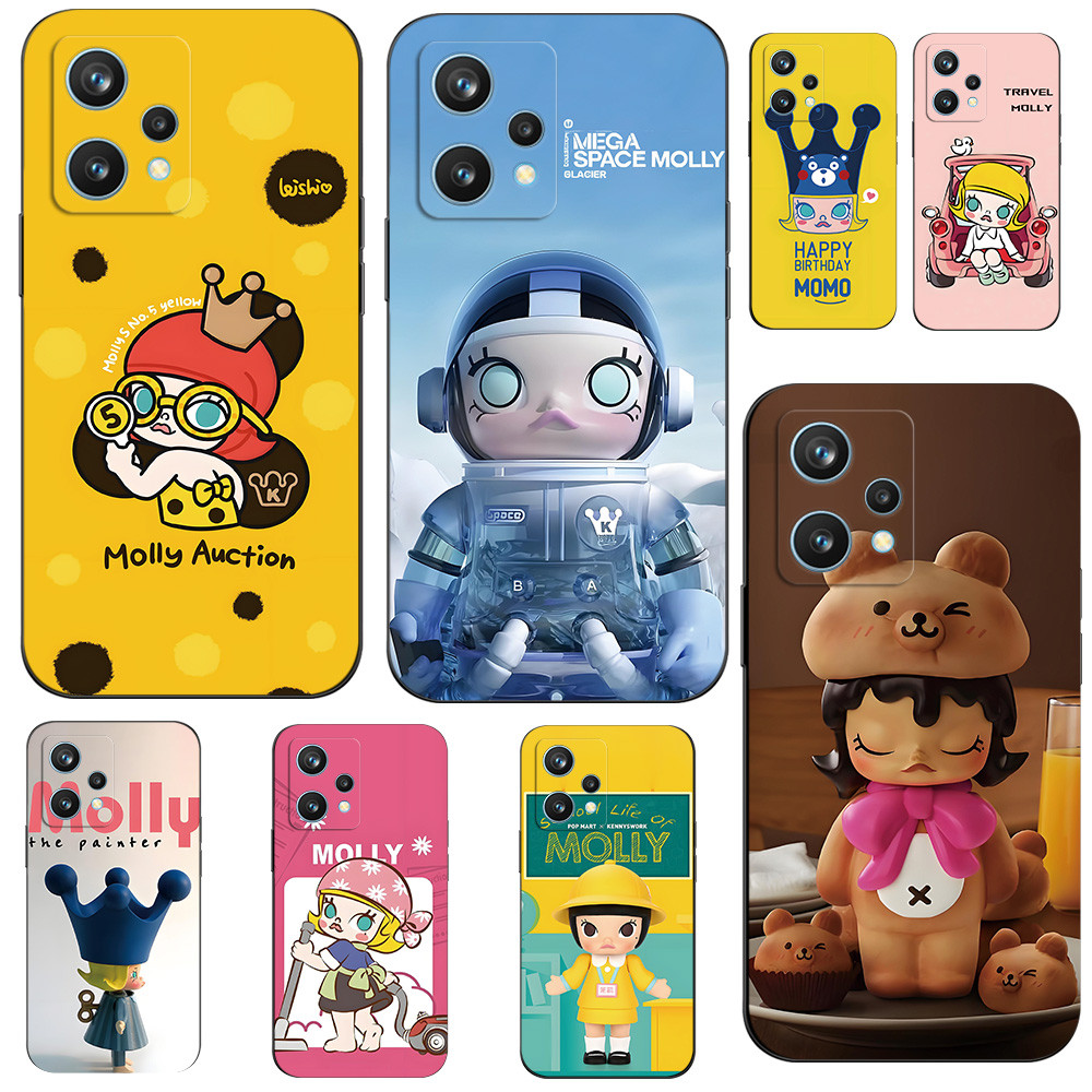 เคสโทรศัพท์ Realme 9 4G 5G / 9 Pro 5G / 9 Pro Plus 5G เคส Case Molly การ์ตูน ด้าน ไทเท น่ารัก ...