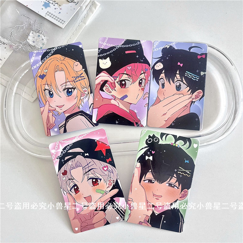 Boy Group Plave 3 นิ้วการ์ดขนาดเล็ก Han Noah Nam Yijun Cai Fengjiudu ...