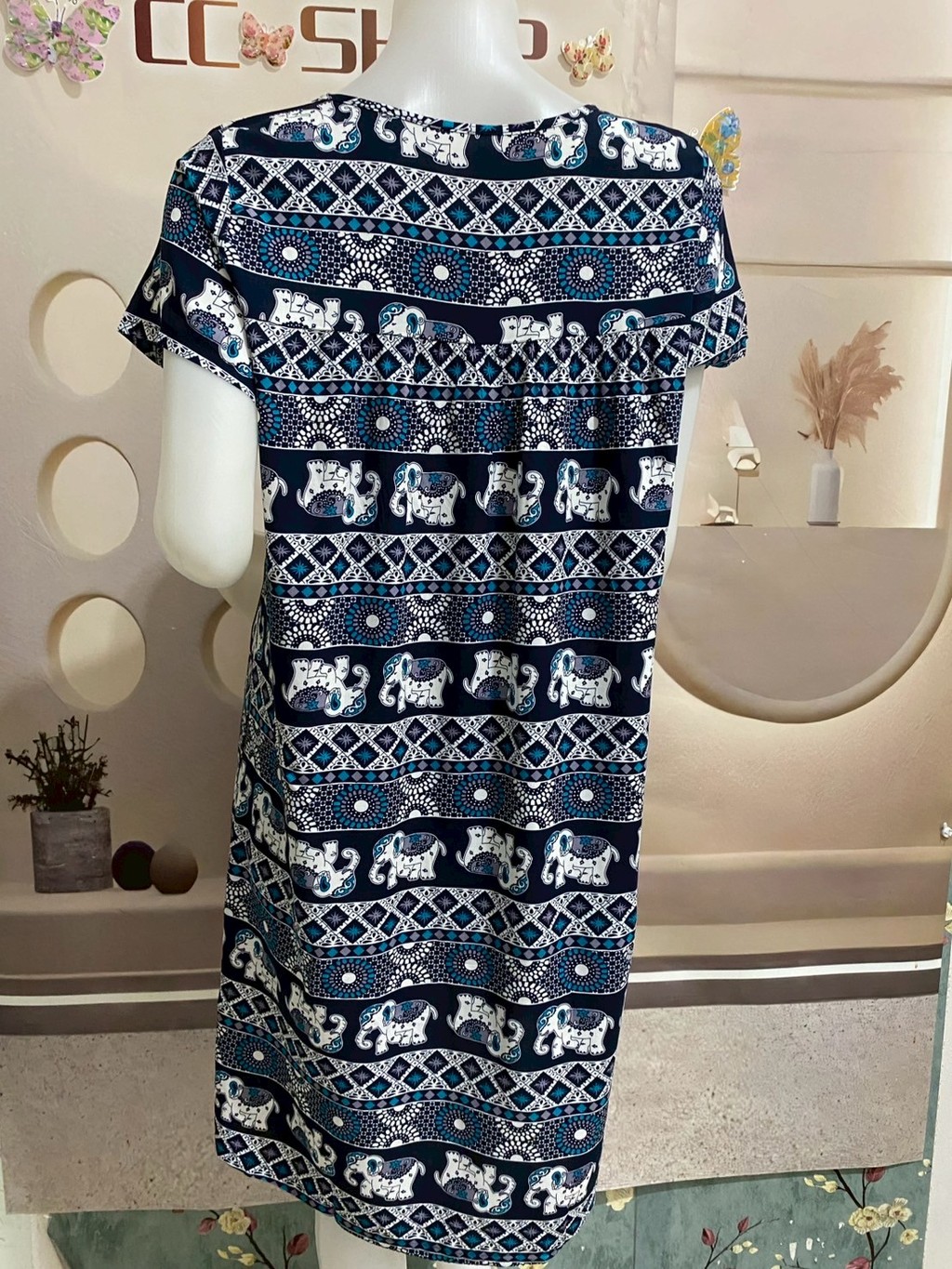 เดรสสาวอวบ ชุดเดรสแฟชั่น ผ้าสปัน อก38-48นิ้ว ชุดแซกยาว รุ่น215 | Shopee Thailand