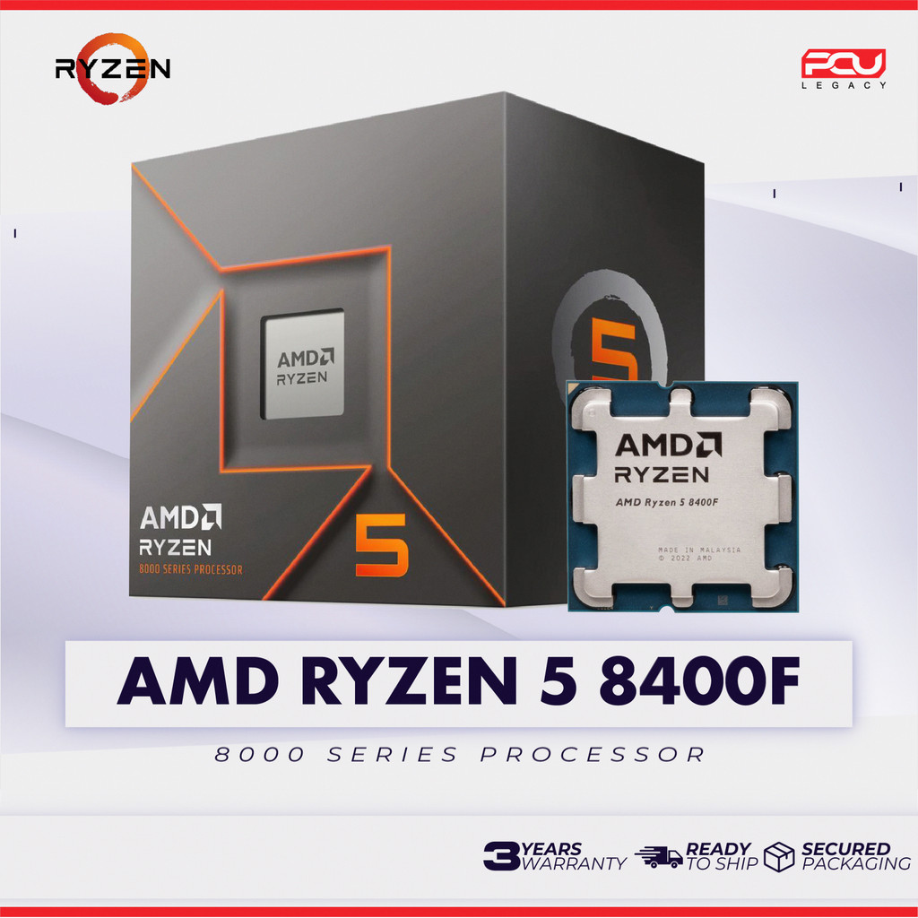 Amd RYZEN 5 8400F AM5 PROCESSOR | Shopee Thailand