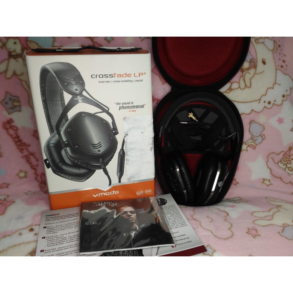 หูฟัง V-Moda Crossfade LP 2 แบบใช้สาย แท้ มือสอง มีกล่อง วีโมดา เบสหนัก ...