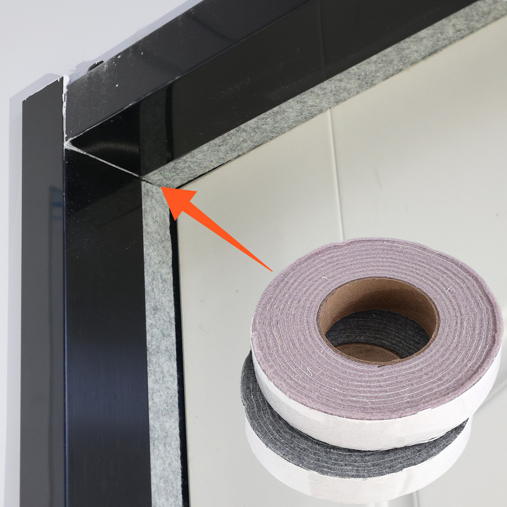 Windproof Noise Reduction Tape - Self Adhesive Thicken Quiet Felt Seal ...