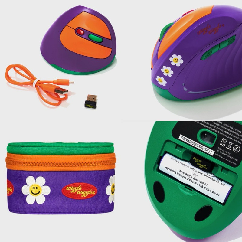 (พรีรอ~10วัน) ใช้โค้ดลด 20% ได้Wiggle Wiggle X ABKO Vertical Mouse เมาส์เพื่อสุขภาพ ออกแบบมาด้วย ...