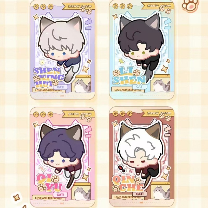 Love and Deepspace Sylus Xavier Rafayel Zayne Meow Series Ins Style ...