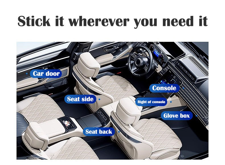 Toyota Alphard แบบพกพา Perforated Storage Bag กาวหนังถังขยะขนาดใหญ่ความ ...