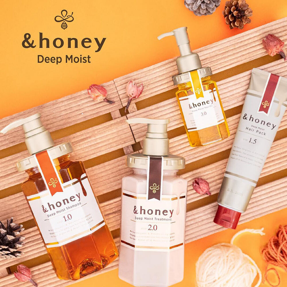 &honey Hair Oil แอนด์ฮันนี่ ออยล์บำรุงเส้นผม 100ml (Color Control/Deep Moist/Melty Moist ...