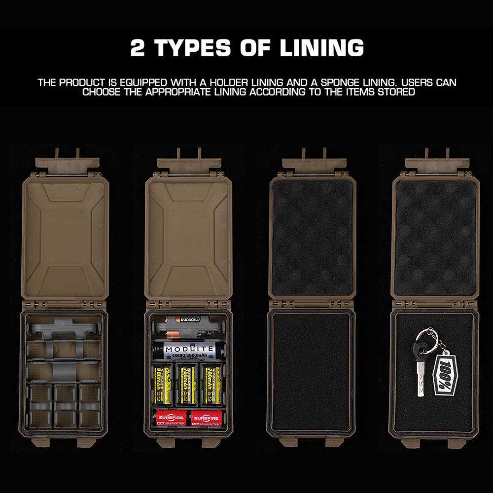 Wosport Tactic Modular Battery Box MOLLE Mini Lightweight Design ...