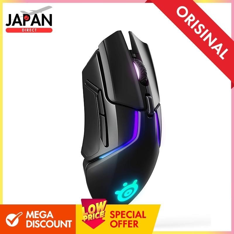SteelSeries Rival 650 Quantum Wireless Gaming Mouse - Rapid Charging ...